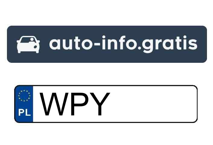Polskie tablice rejestracyjne wyróżnik WPY