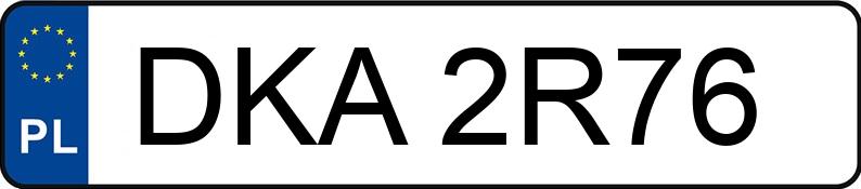 Numer rejestracyjny DKA2R76 posiada HYUNDAI Tucson Comfort